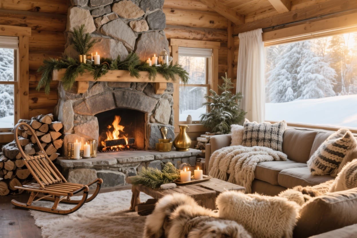 11 Cozy Cabin Winter Decor Ideas for a Warm and Inviting Home ...