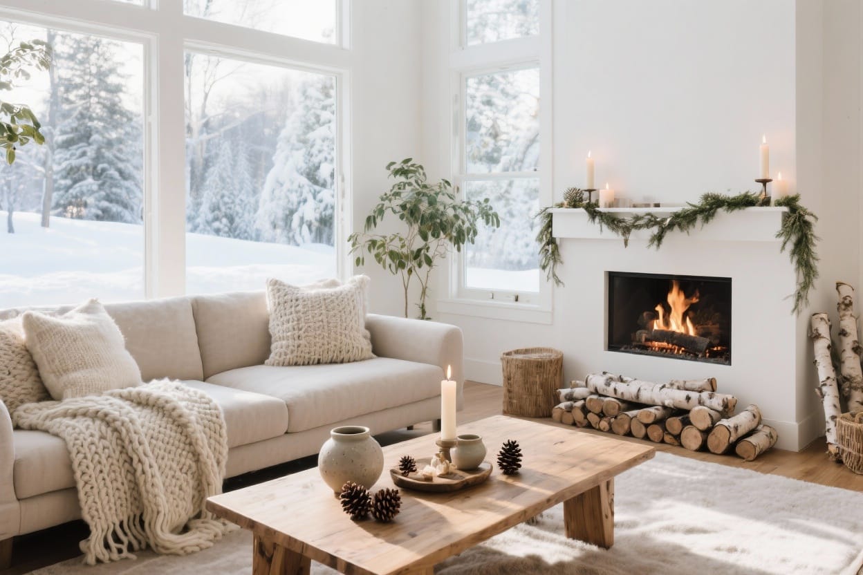 14 Winter Living Room Ideas for a Cozy Stylish Home Refresh ...