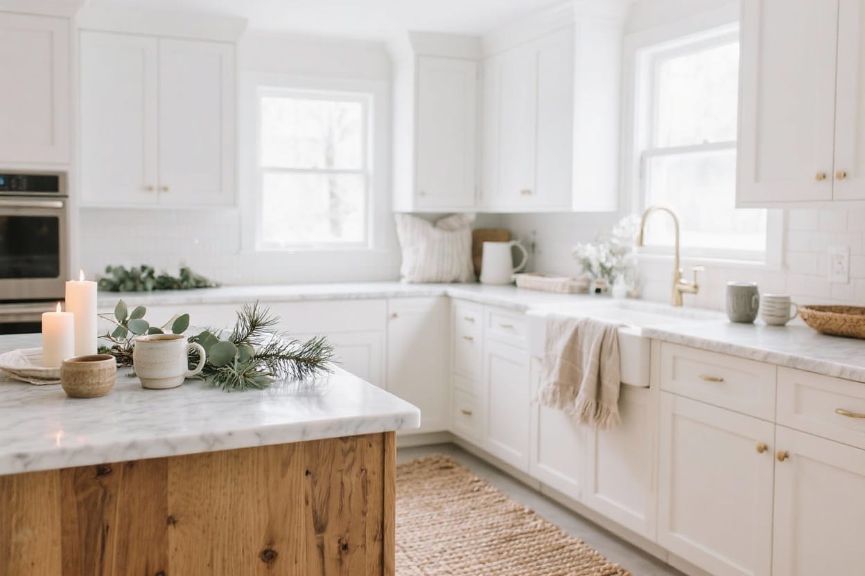 9 Winter Kitchen Decor Ideas for a Calm Cozy Home - seasonalhomemagic.com
