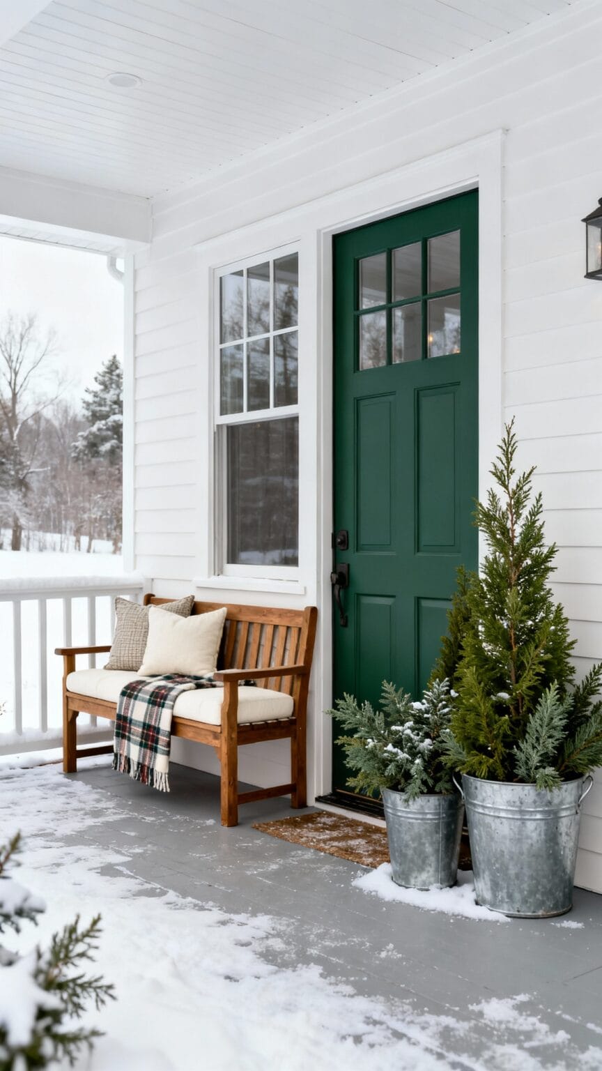 9 Winter Front Porch Ideas for a Warm and Welcoming Entry ...
