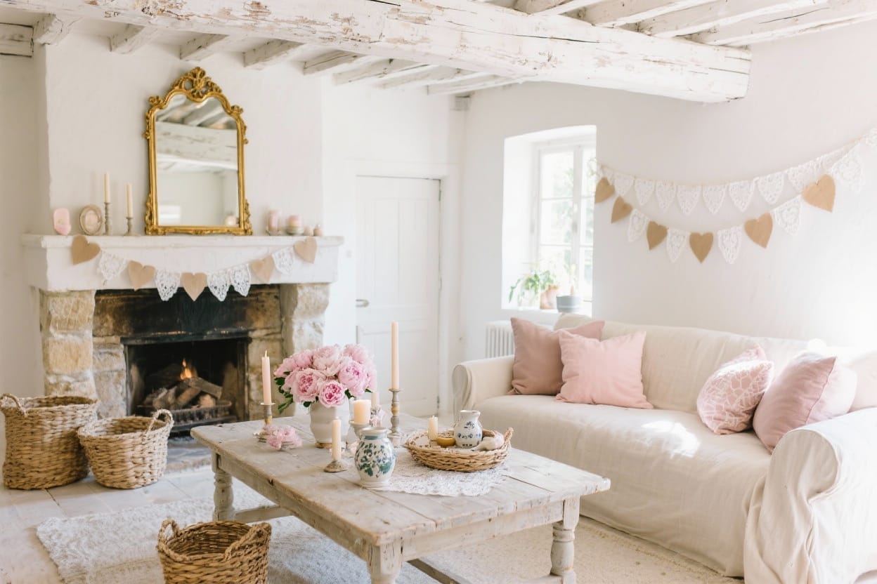 11 Rustic Farmhouse Valentine Decor With French Charm ...