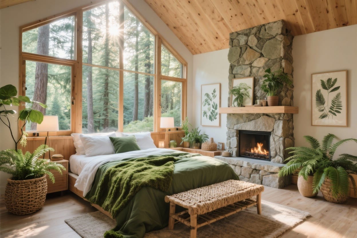 12 Cozy Forest Bedroom Decor Ideas for a Warm, Calm Space ...