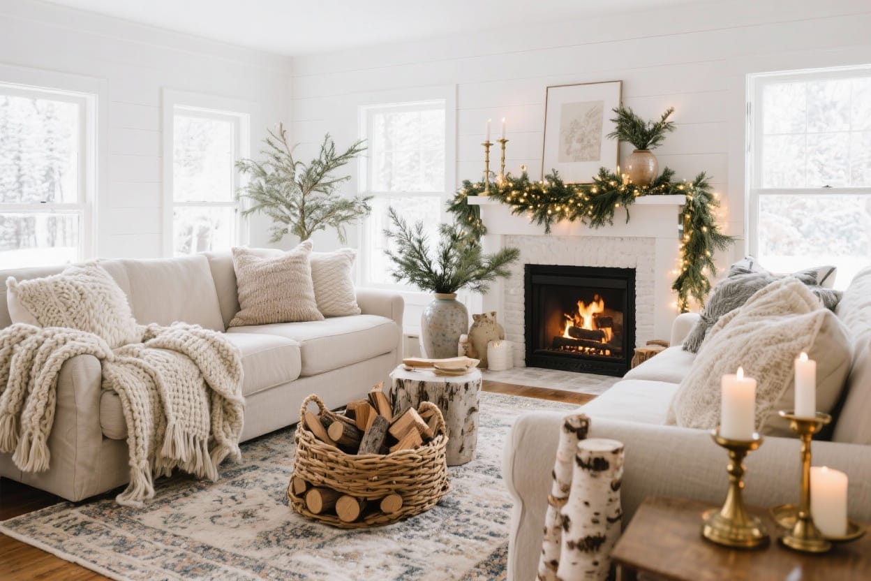 15 Winter Fireplace Decor Ideas for a Cozy and Stylish Home ...
