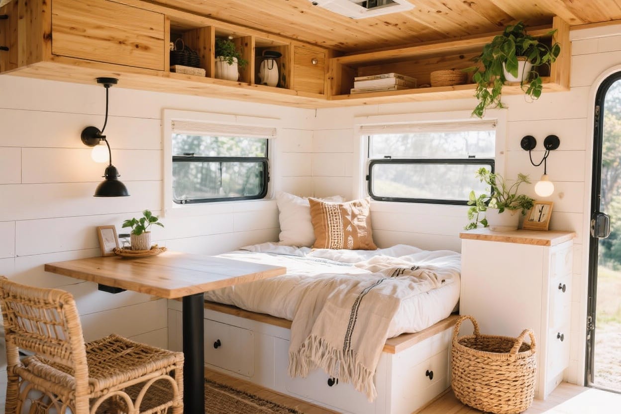 11 Tiny Camper Remodel Ideas for Cute, Cozy Road Trips ...