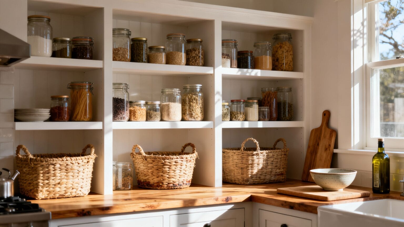 23 Corner Pantry Cabinet Ideas to Maximize Space