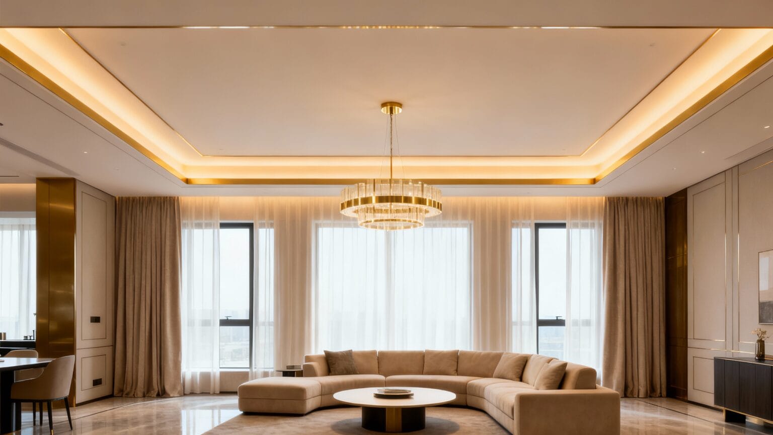 18 Ceiling Design Ideas for Stylish Living Rooms