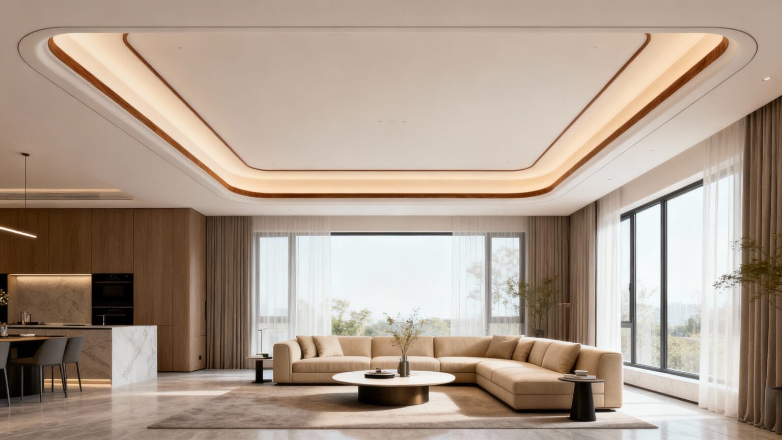 19 Ceiling Design Living Room Ideas to Elevate Space