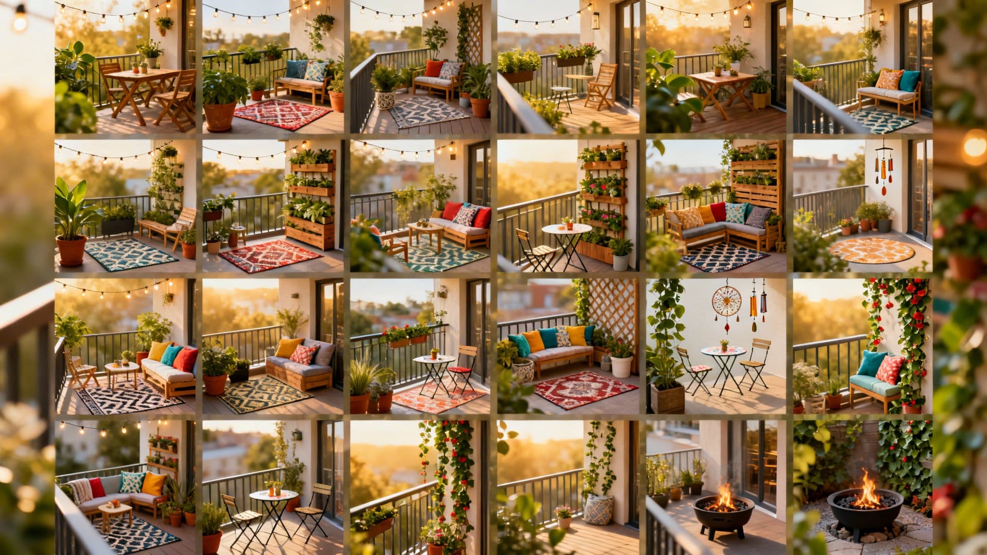 21 Balcony Outdoor Decor Ideas to Transform Your Space